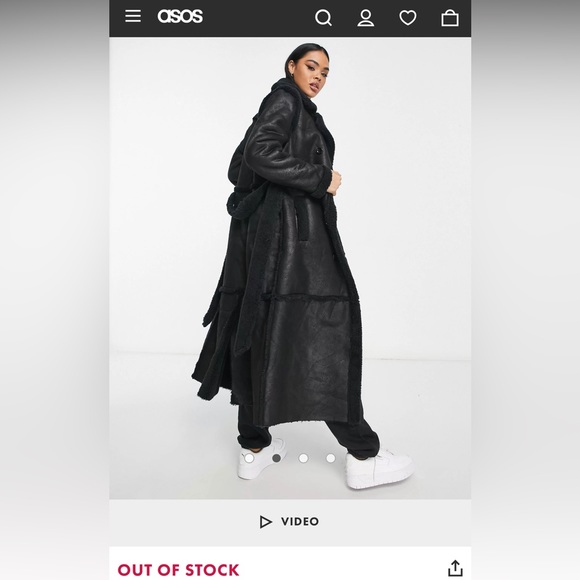 QED London | Jackets & Coats | Qed London Belted Longline Coat With Trims In Black New Us Size 8 ...